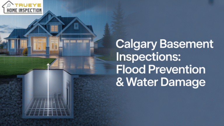 Calgary Basement Inspections: Flood Prevention & Water Damage - Trueyeserve